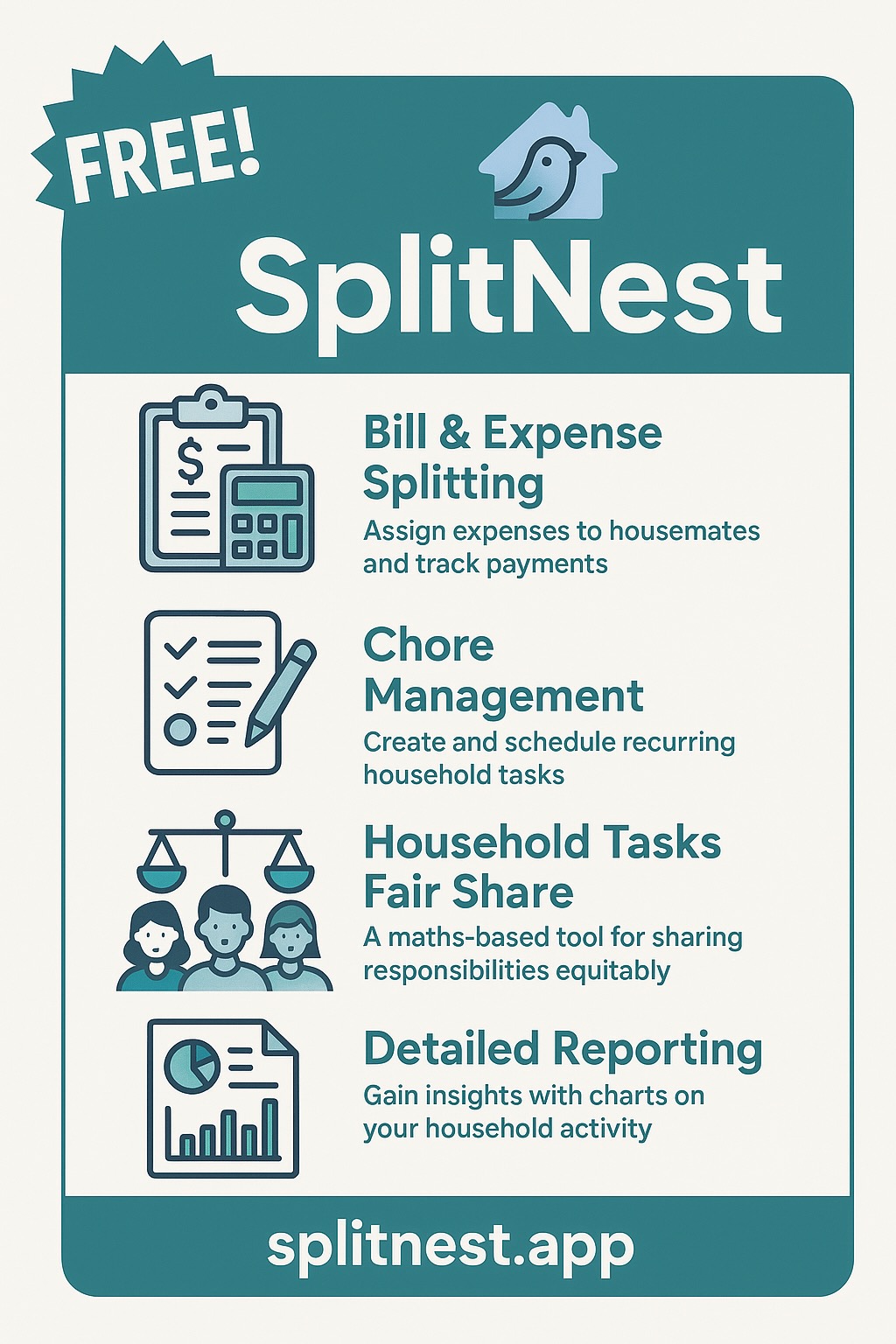 SplitNest Web App